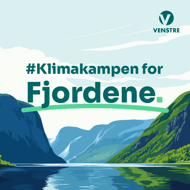 Venstre - Vi tar Norge framover.