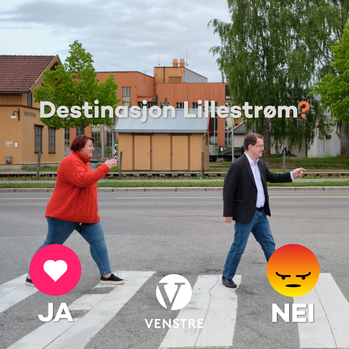 Destinasjon Lillestrøm - Lillestrøm Venstre