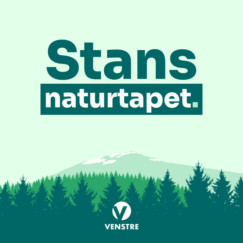 Venstre - Vi tar Norge framover.