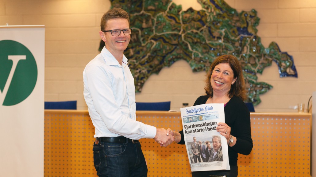 Sandefjord Venstre vant mediaprisen på lokalpolititisk nettverk i Drammen! - Sandefjord Venstre