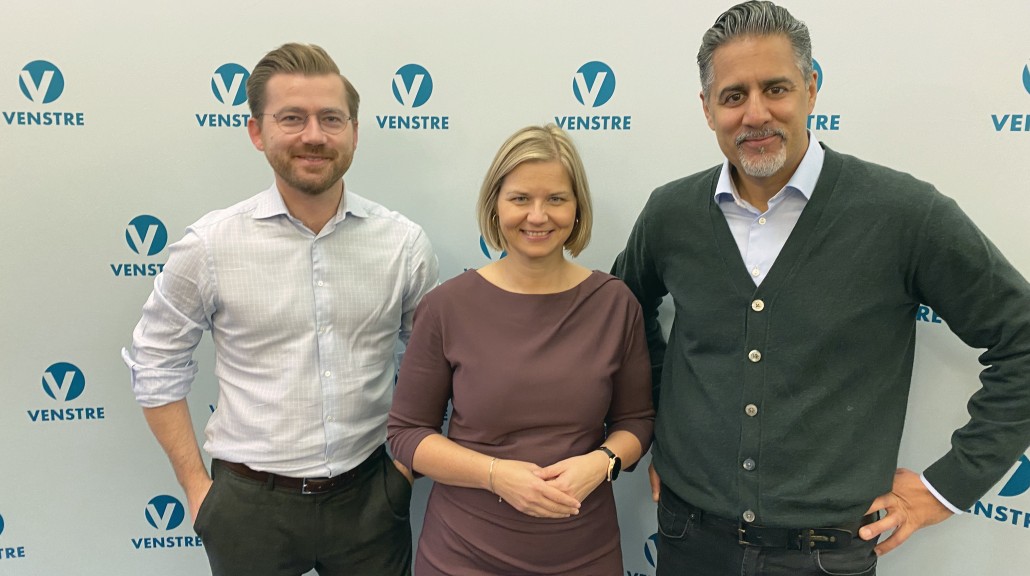 Venstre med oppdatert logo og profil - Venstre