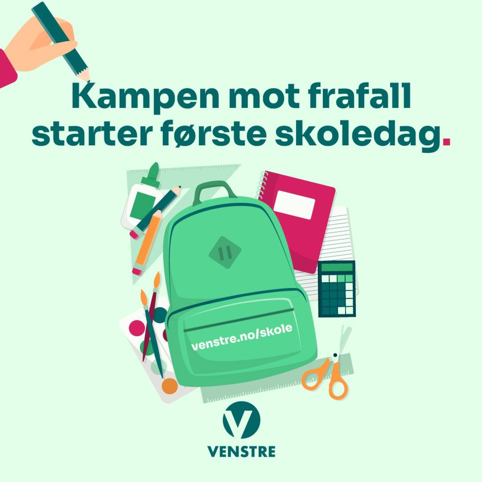 Venstre - Vi tar Norge framover.