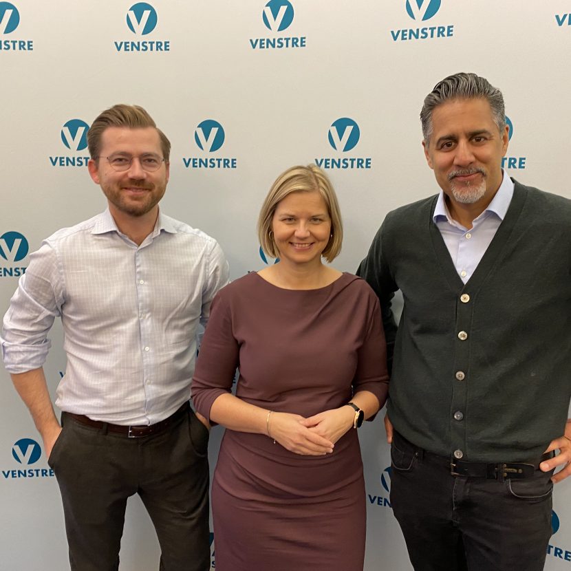 Venstre med oppdatert logo og profil - sentralt Venstre