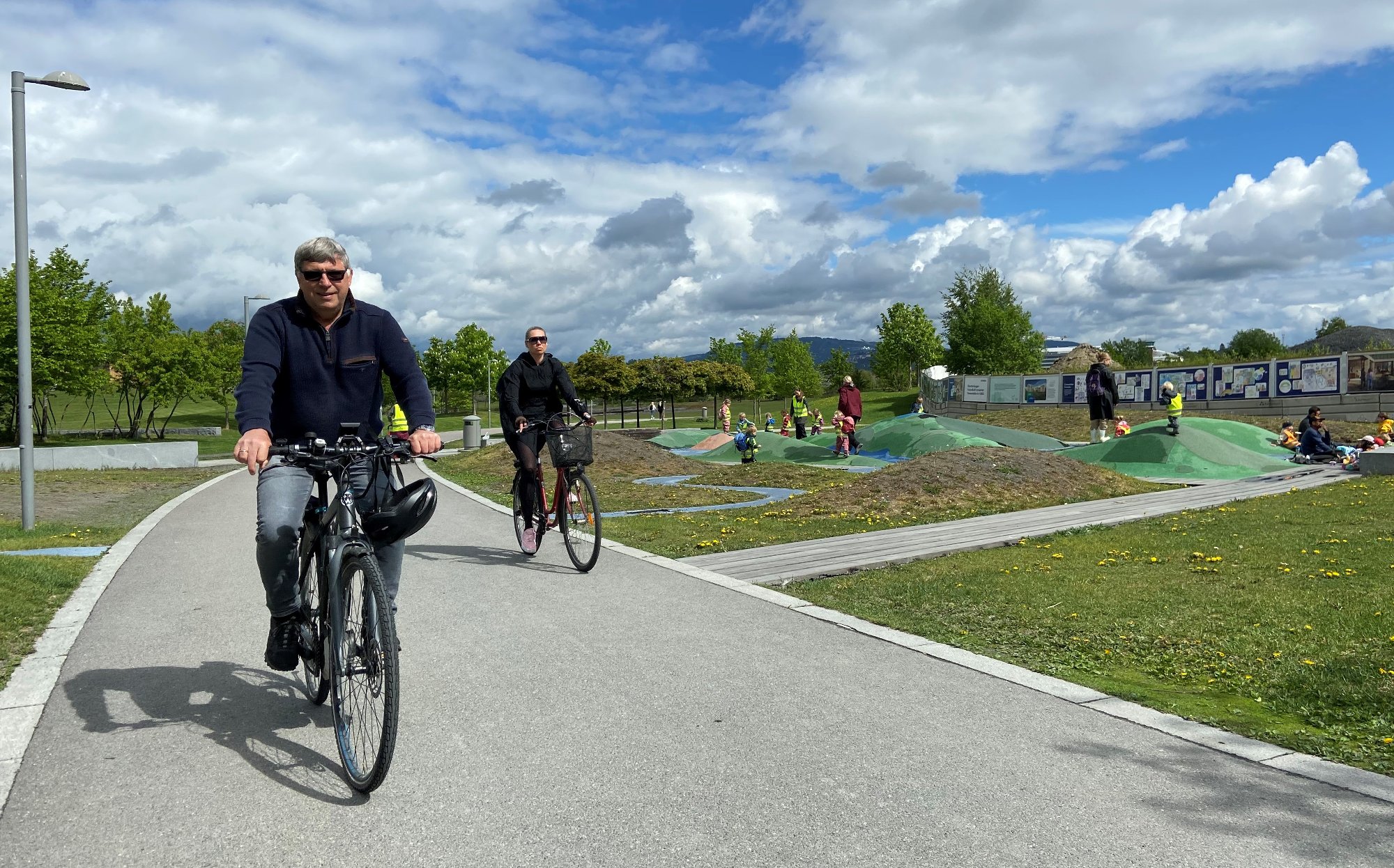 Hjuleglede på to hjul - Bærum Venstre